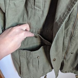 Matty M | Jackets & Coats | Nwt Matty M Olive Green Cargo Utility ...